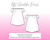 Off Shoulder Mini Dress Sewing Pattern – Patterns For Less