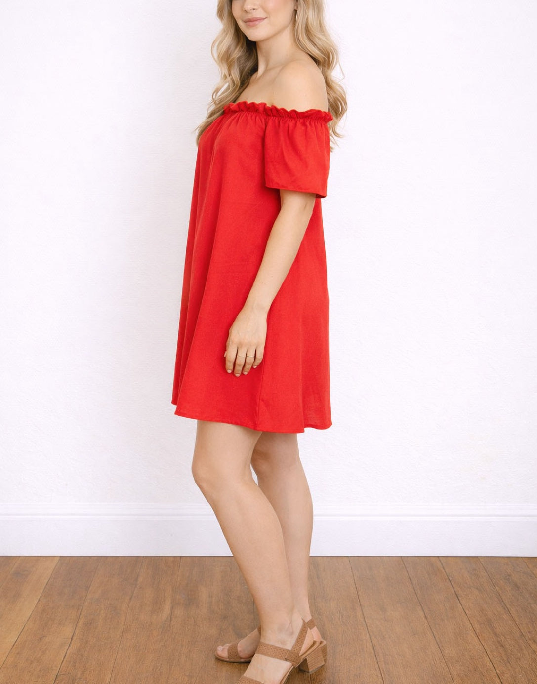 Off Shoulder Mini Dress Sewing Pattern – Patterns For Less