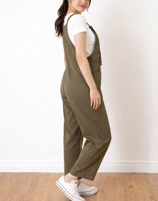 Overall Shoulder Tie Jumpsuit Sewing Pattern – Patterns For Less