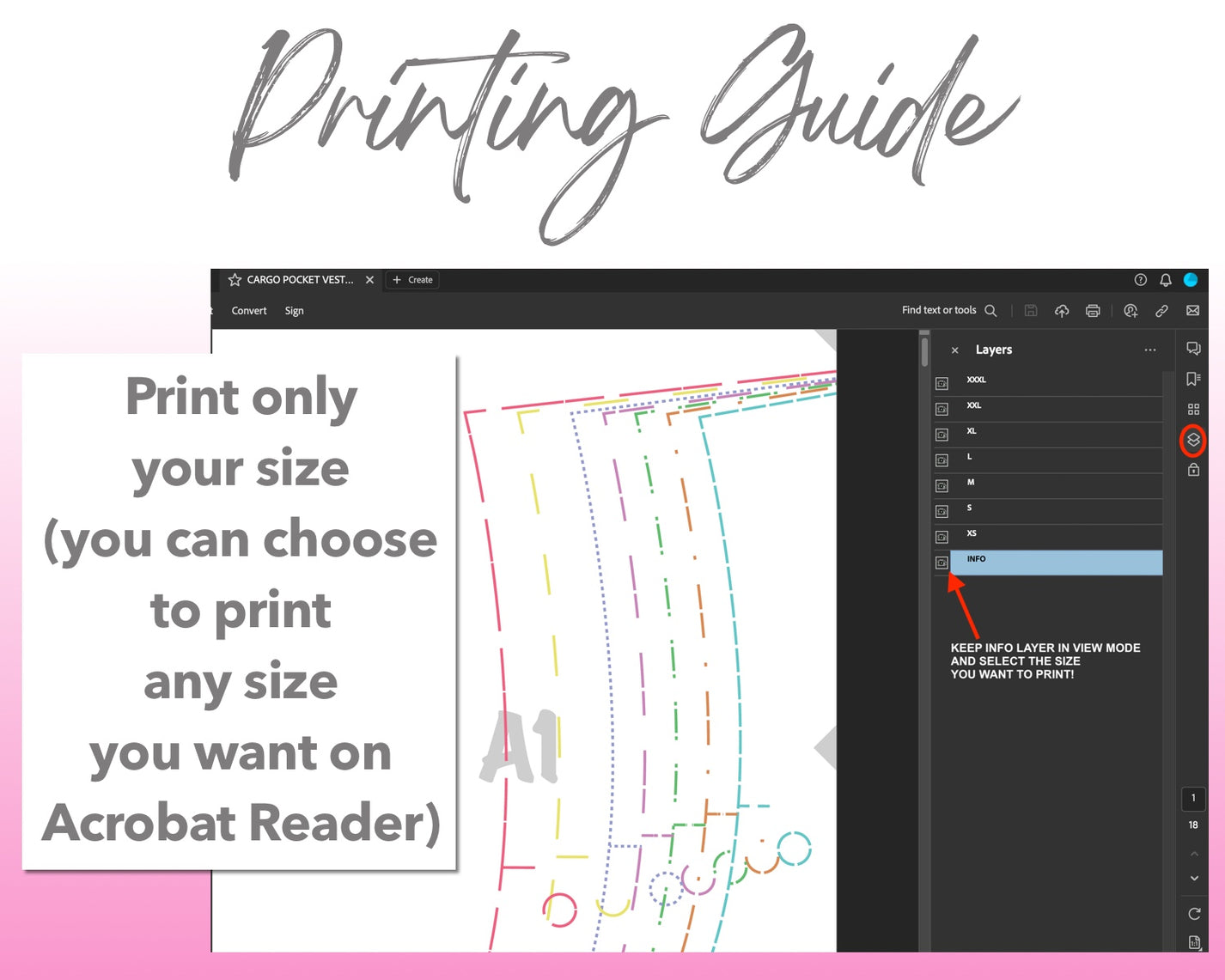 Cargo Pocket Vest Sewing Pattern – Patterns For Less