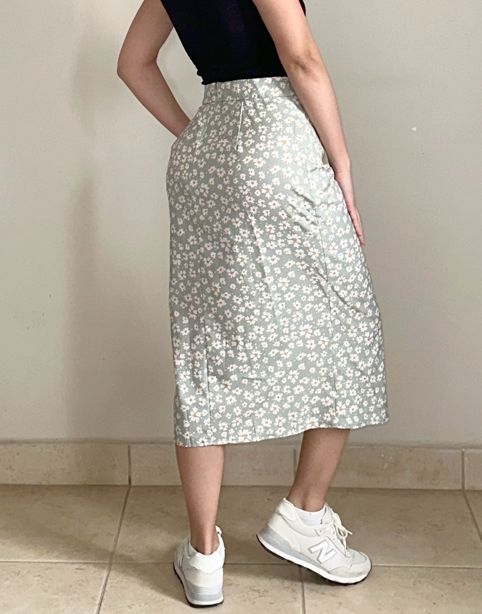 Drawstring Ruched Midi Skirt Sewing Pattern – Patterns For Less