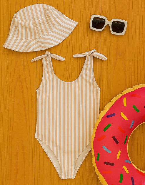 Girls Bow Tie One PIece Swimsuit Sewing Pattern – Patterns For Less
