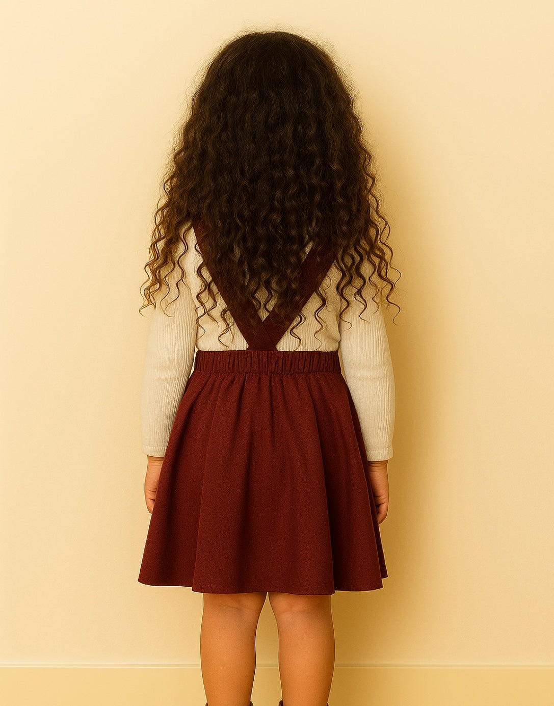 Girls Overall Mini Dress Sewing Pattern – Patterns For Less