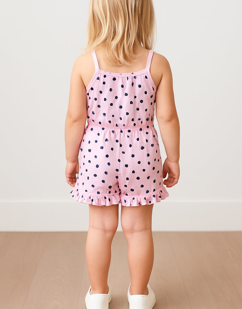 Girls Ruffle Hem Cami Romper Sewing Pattern – Patterns For Less