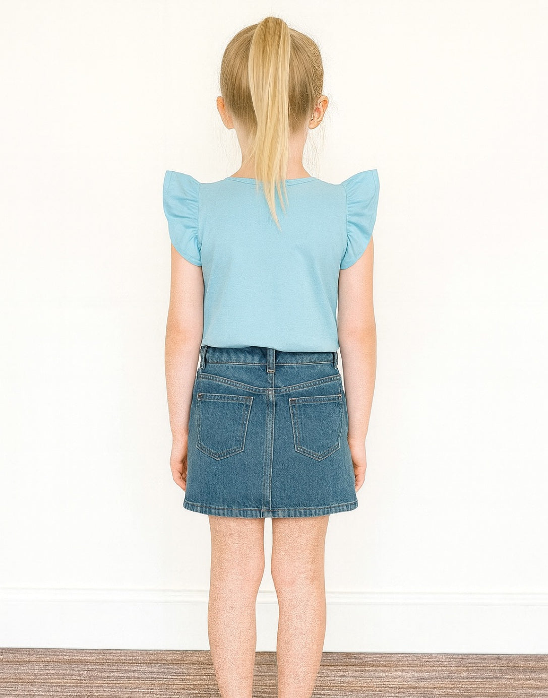 Girls Ruffle Tee Blouse Sewing Pattern – Patterns For Less