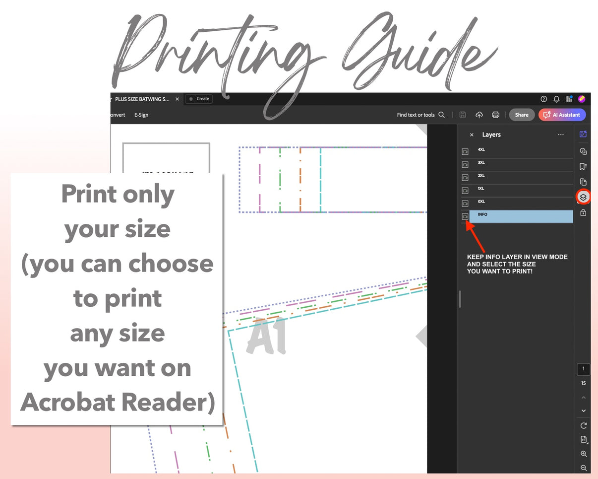 Plus Size Batwing Sleeve Crop Tee Sewing Pattern – Patterns For Less