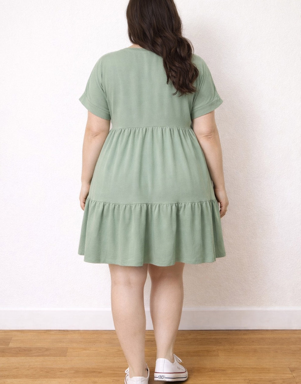Plus Size Gathered Smock Dress Sewing Pattern – Patterns For Less