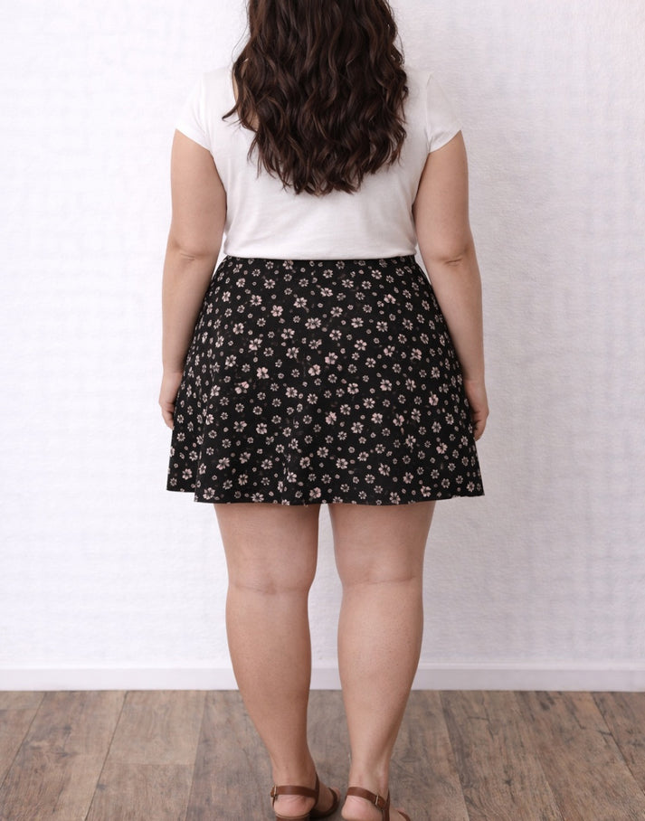 Plus Size Mini Circle Skirt Sewing Pattern – Patterns For Less