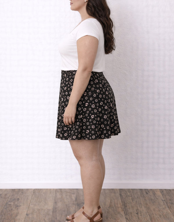 Plus Size Mini Circle Skirt Sewing Pattern – Patterns For Less