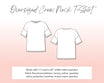 Plus Size Oversized Crew Neck T-Shirt Sewing Pattern – Patterns For Less