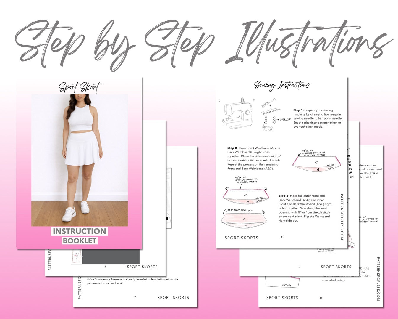 Sport Skort Sewing Pattern – Patterns For Less