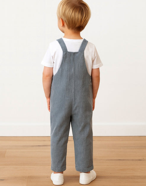 Toddler Boy Overall Jumpsuit Sewing Pattern – Patterns For Less