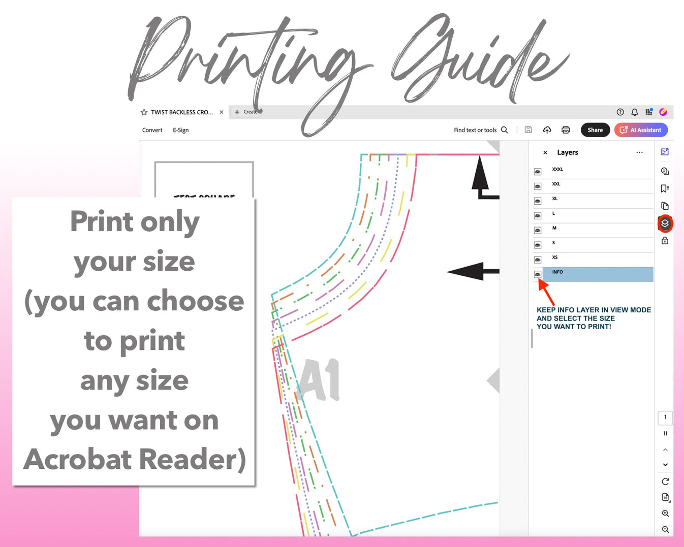Twist Backless Crop Knit Tee Sewing Pattern – Patterns For Less