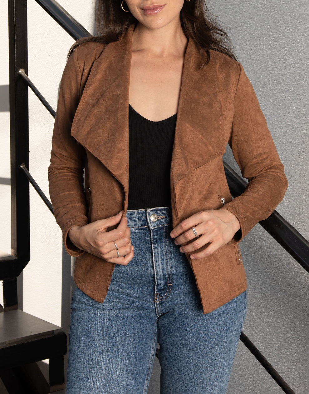 Waterfall Collar Moto Jacket Sewing Pattern – Patterns For Less
