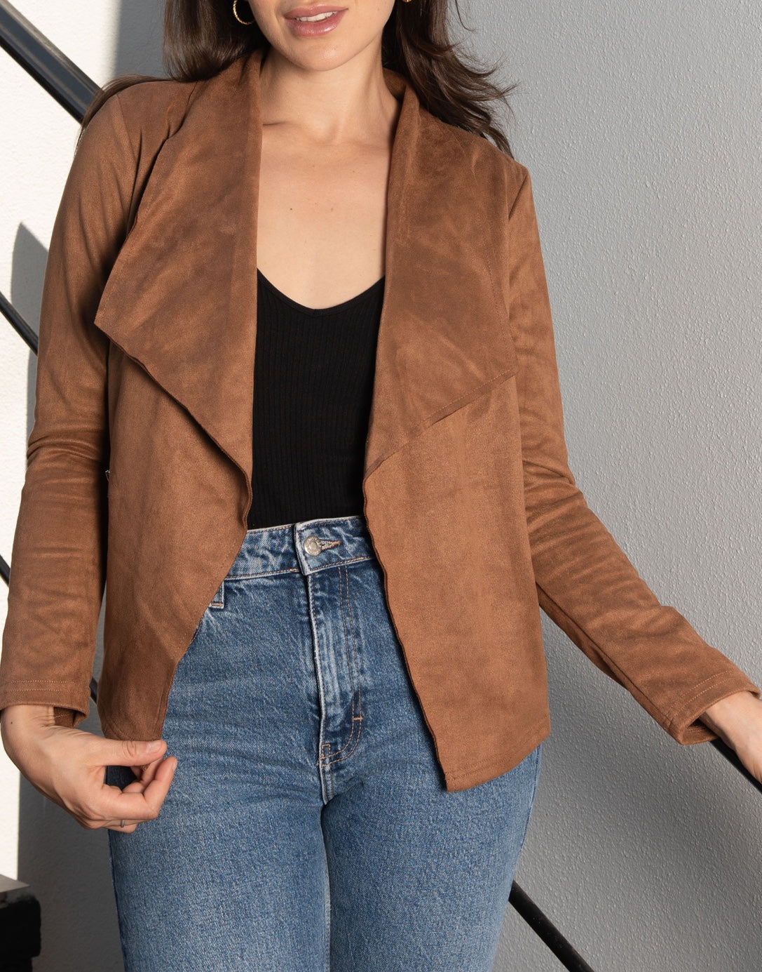 Waterfall Collar Moto Jacket Sewing Pattern – Patterns For Less